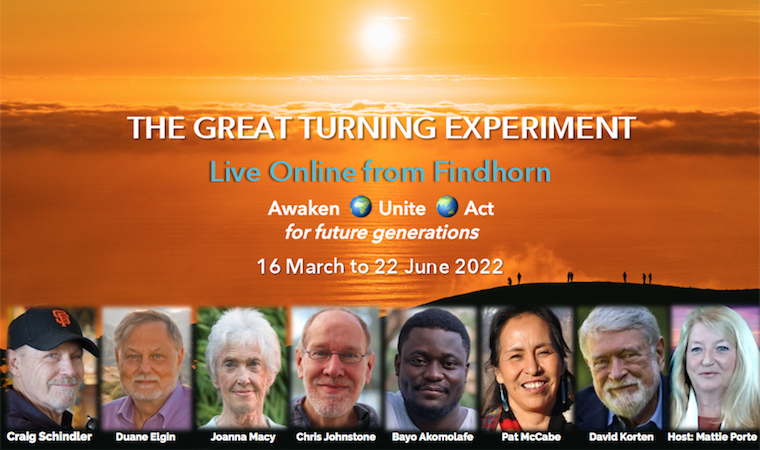 Blog : The Great Turning